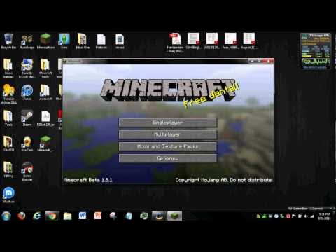 Minecraft Beta 1.8.1 - How To Install The Single Player Commands Mod - YouTube