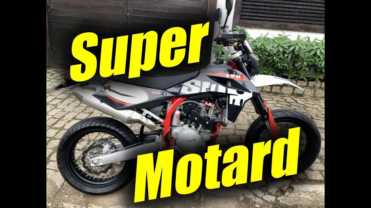 SWM 500 SuperMotard a UNICA do BRASIL! - YouTube