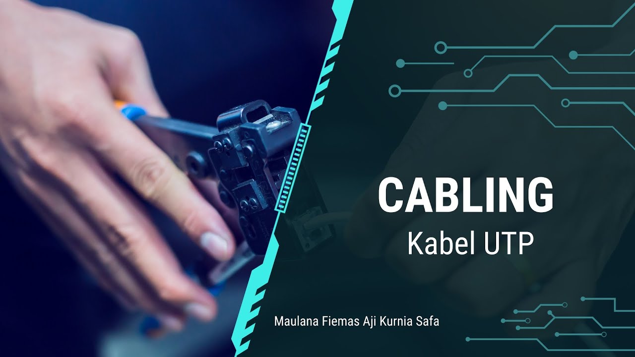 Cabling Kabel UTP - YouTube