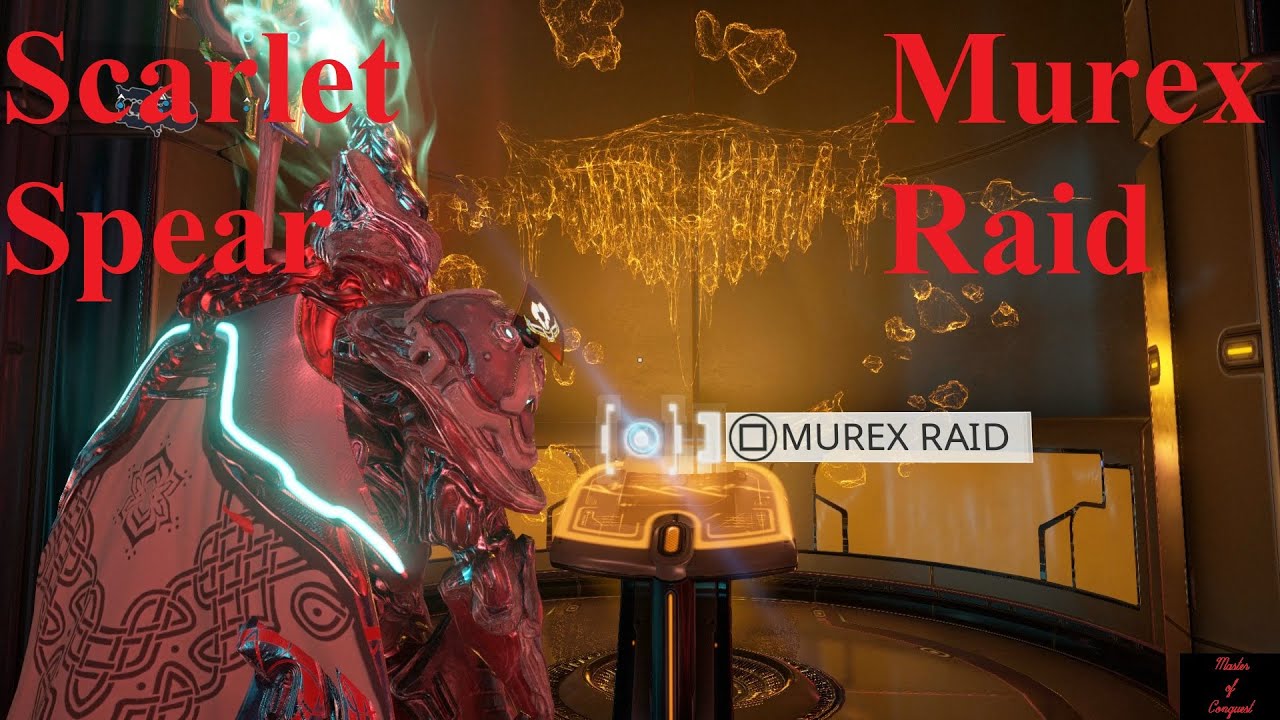 Warframe (PS4) - Scarlet Spear - Murex Raid - YouTube