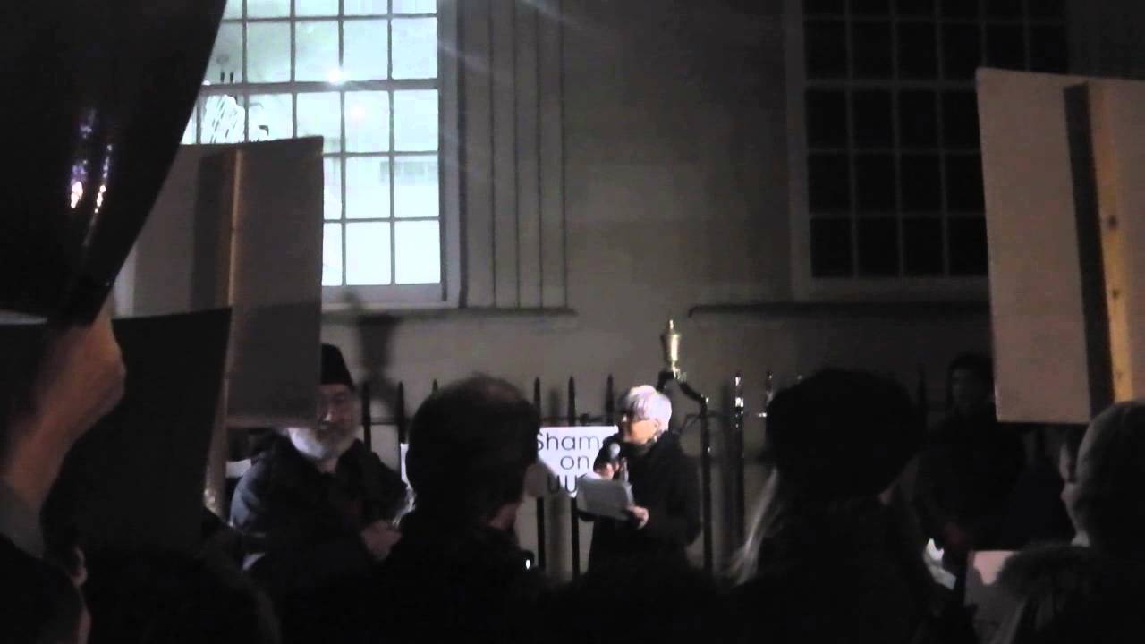 Anti Gender Apartheid Demo, London, 10-12-13 Pragna Patel - YouTube