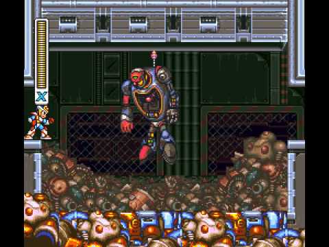 SNES Classics: Mega Man X2 - Morph Moth Stage - YouTube