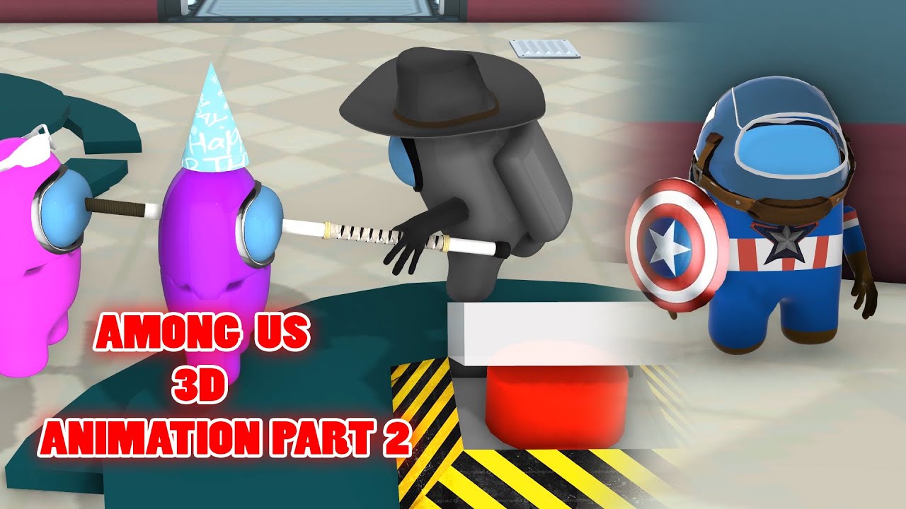 Among us - 3D Animation - part2 " Genius Impostor " - YouTube