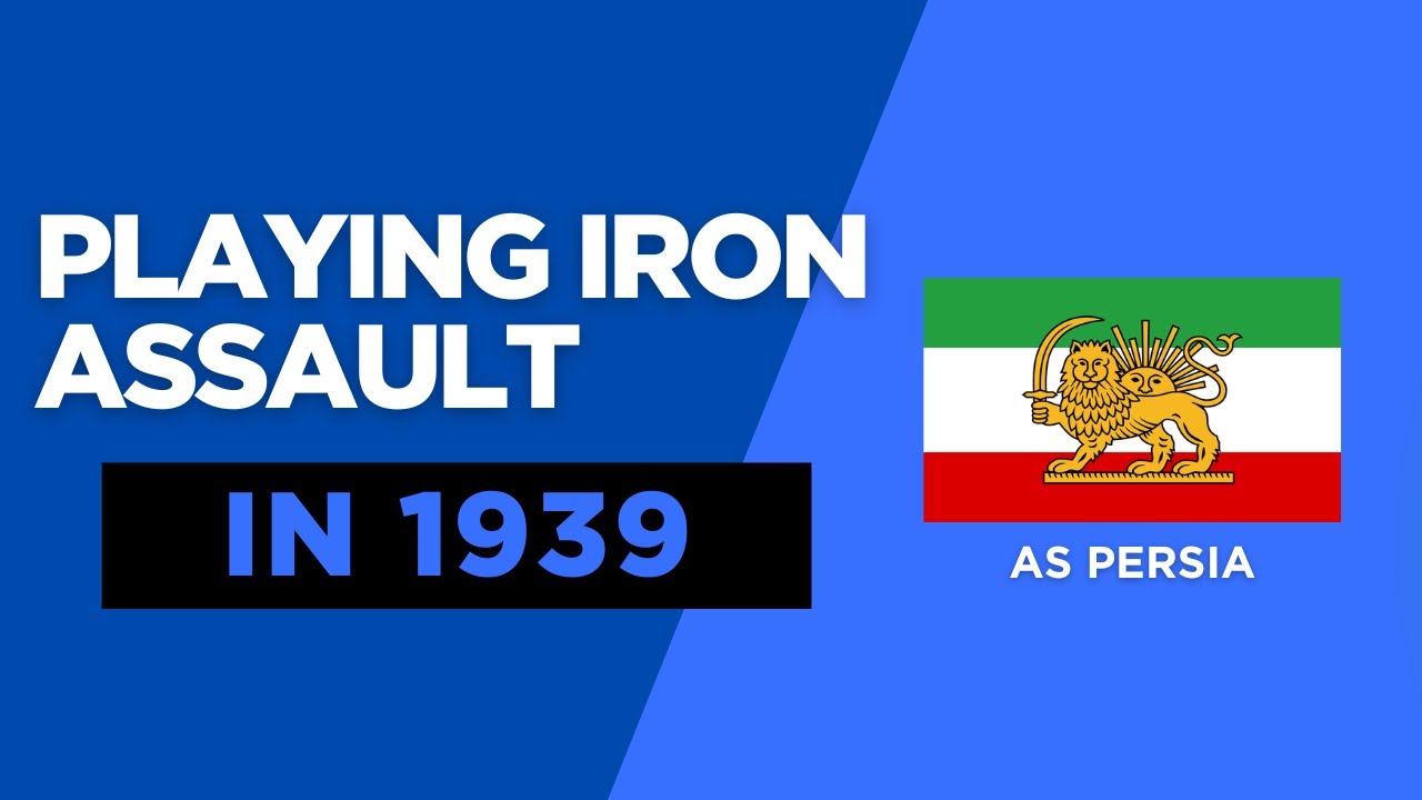 Playing as Persia in a 1939 Roblox Iron Assault Map! - YouTube
