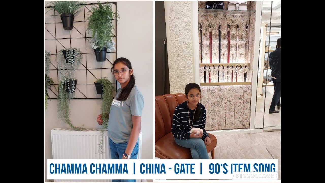 Chamma Chamma | China - Gate | Siddha Vlogs | Just dance - YouTube