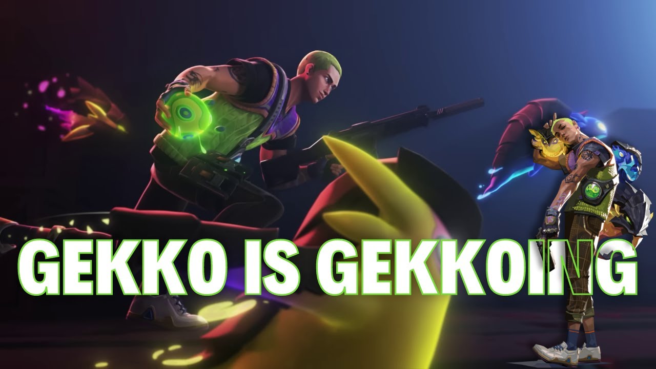Valorant : a normal day of a GEKKO player #valorant #gekko - YouTube
