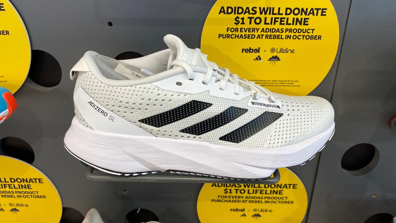 Adidas Adizero SL (Cloud White/Core Black/Grey Two) - Style Code ...