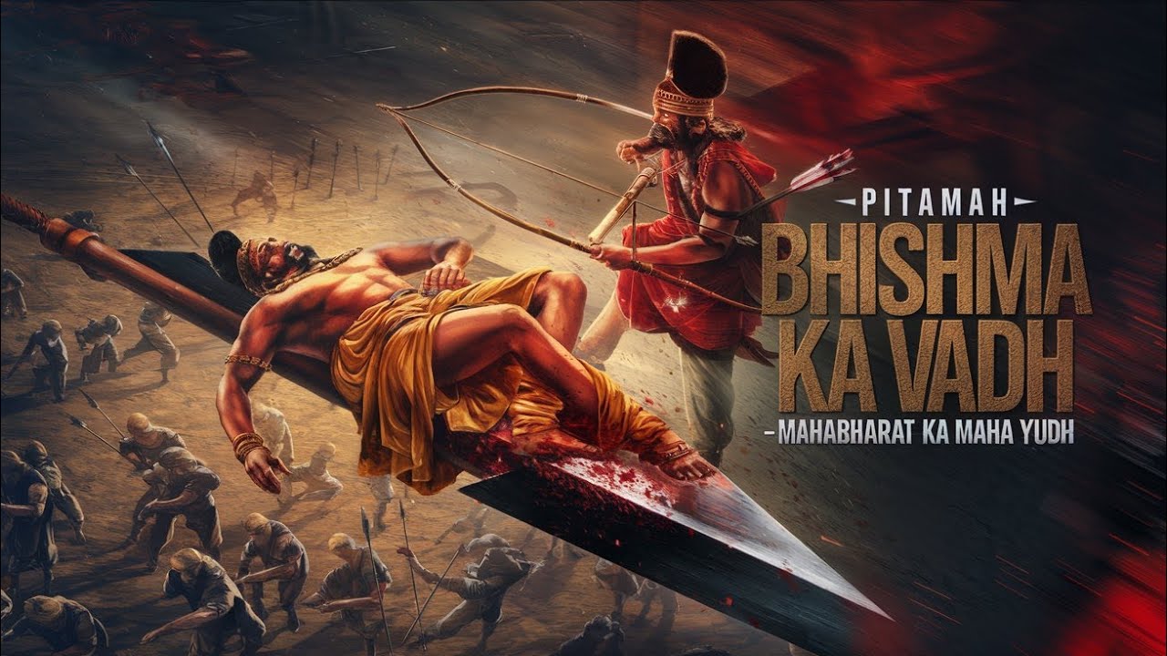 Mahabharata bhishma vadh #viralvideo #trending #mahabharat ...