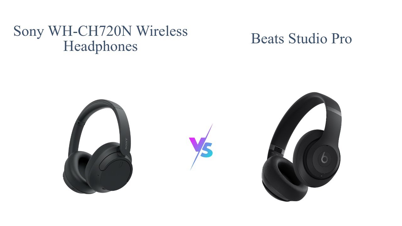 Sony WH-CH720N vs Beats Studio Pro Comparison 🎧🔊 - YouTube