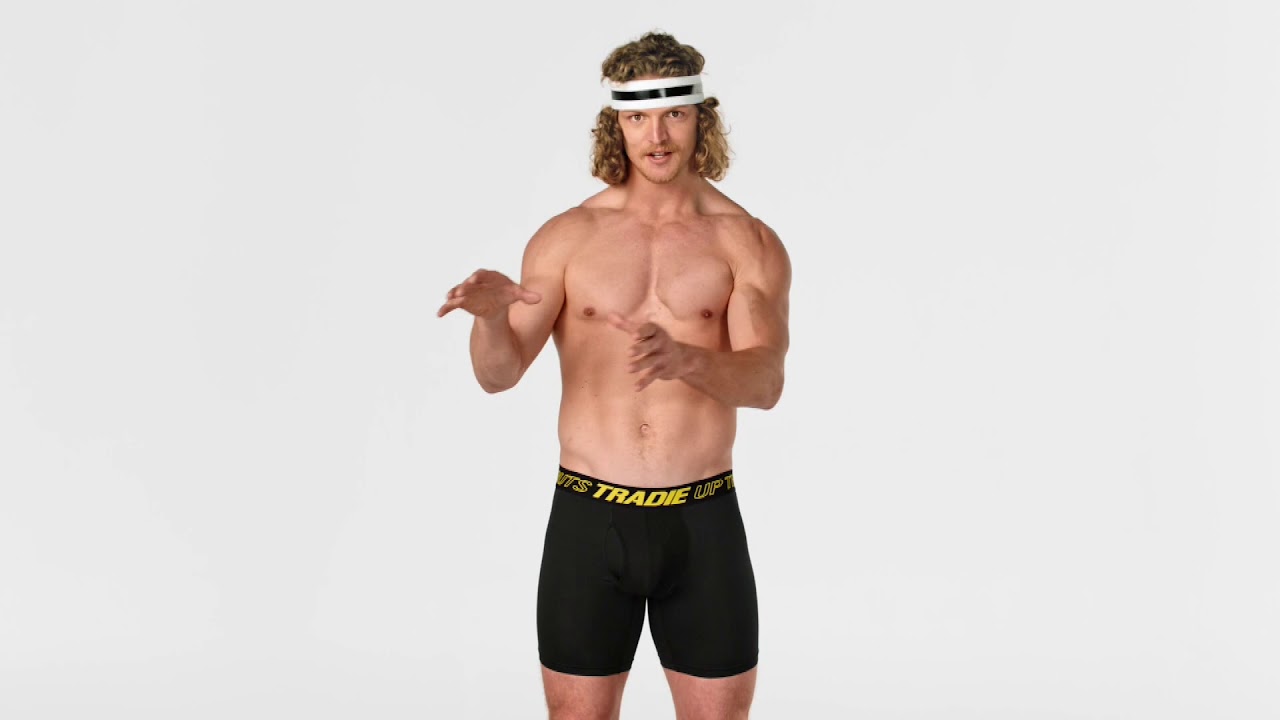 Tradie Underware - New Honey Badger Sport Trunk TV Commercial 2017 ...