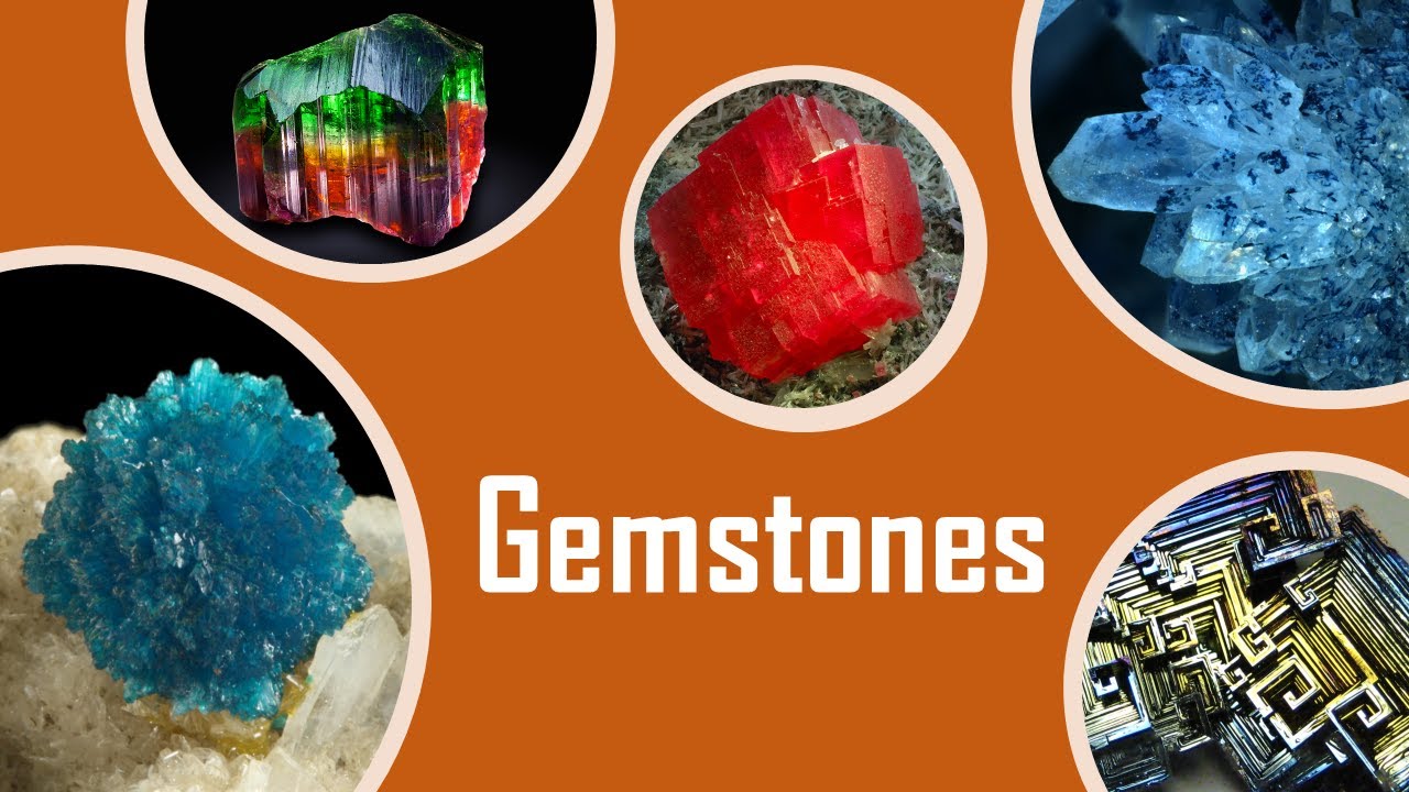 10 Ten Wonderful Gemstones Collections - YouTube