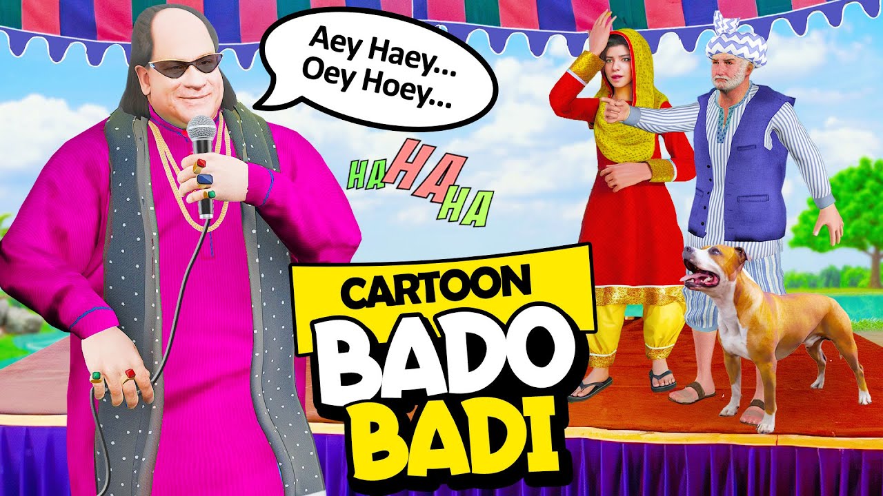 Bado Badi Cartoon | Bado Badi Song | Chahat Fateh Ali Khan Cartoon ...