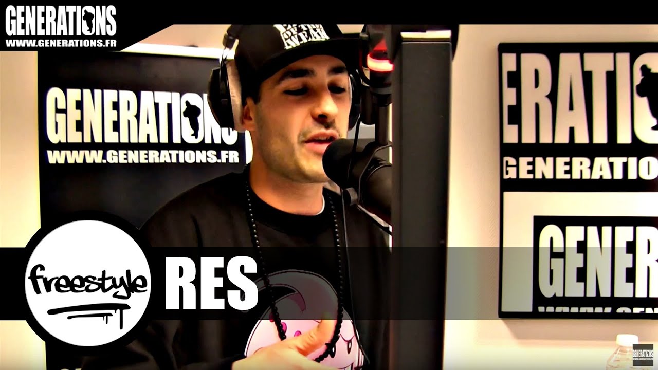 RES - Freestyle (Live des studios de Generations) - YouTube