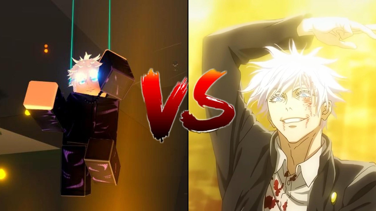 Every Gojo Move in Jujutsu Infinite Vs Anime - YouTube