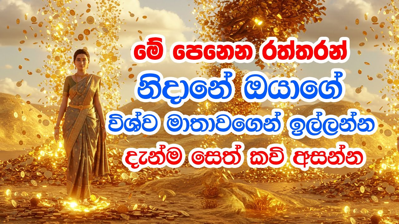 wishwa mathawa mudal - මෙය රාත්‍රිය පුරාවට අහන්න විශ්ව මාතාව ඔබට මුදල් ...