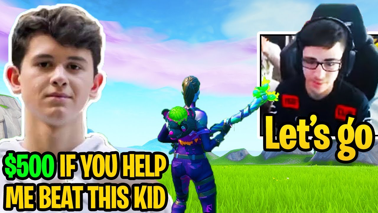 Bugha PAID FaZe Sway to Hop On Random Account and HELP Him Beat Biggest ...