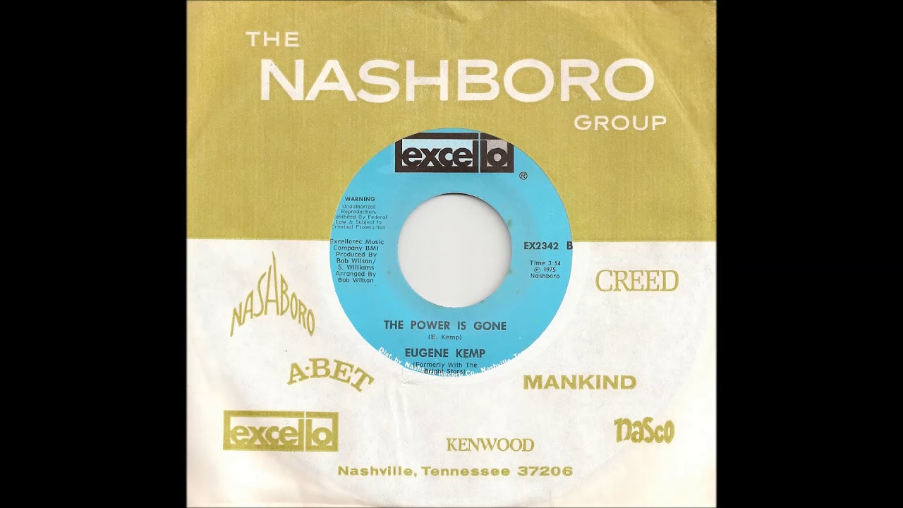 Eugene Kemp - The power is gone - YouTube