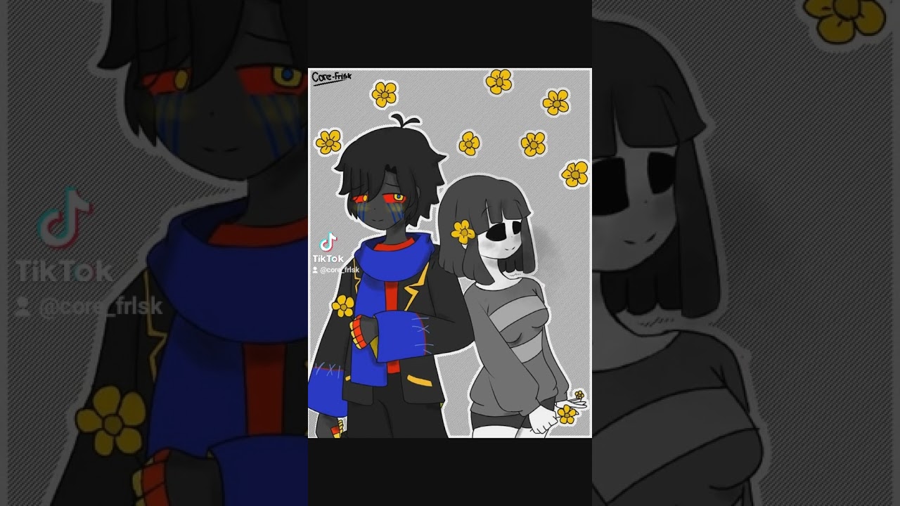 error sans x core frisk - YouTube