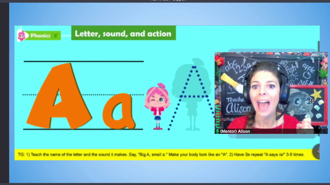 Synthetic Phonics Alphabet - PK Fish - Online Teaching - YouTube