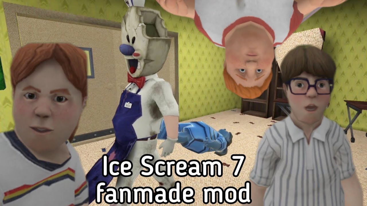 Ice Scream 7 fanmade mod backrooms - YouTube