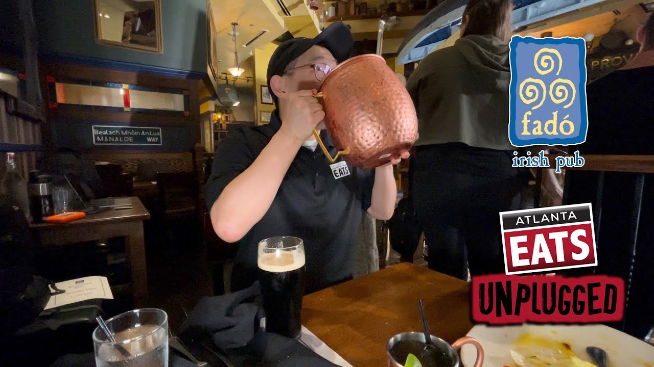 OJ vs. The Mega Mule at Fado Irish Pub | Atlanta Eats Unplugged - YouTube