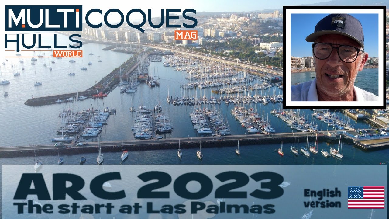 ARC 2023 Start From Las Palmas - Multihulls World - YouTube