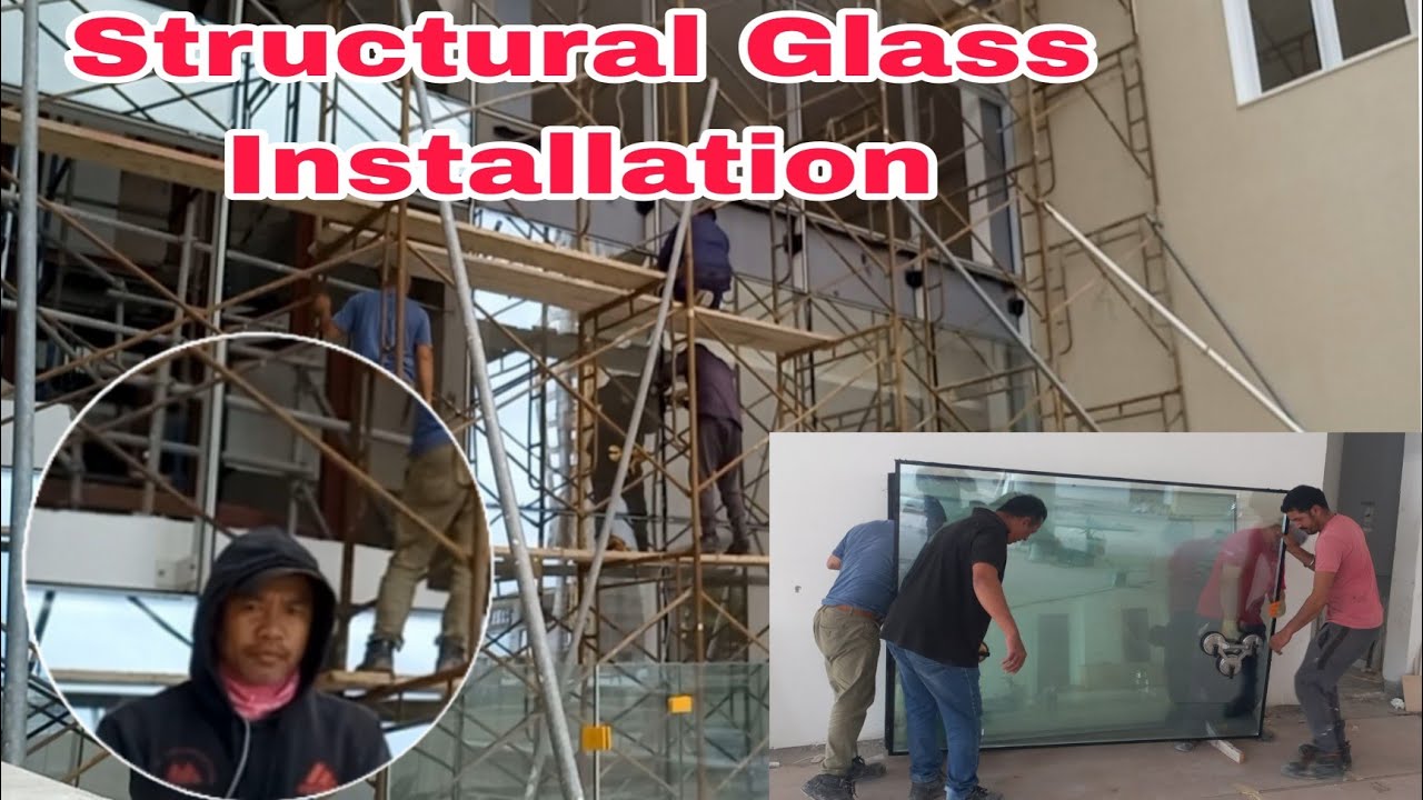 Structural Glass installation - YouTube
