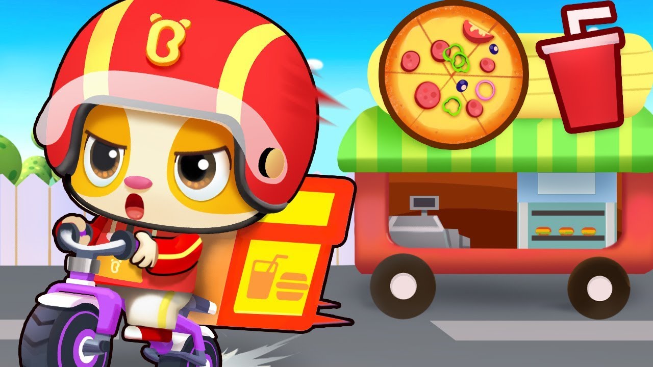 Super Delivery Man | Colors Song, Ice Cream, Food Song | Kids Songs | Kids Cartoon | BabyBus ...