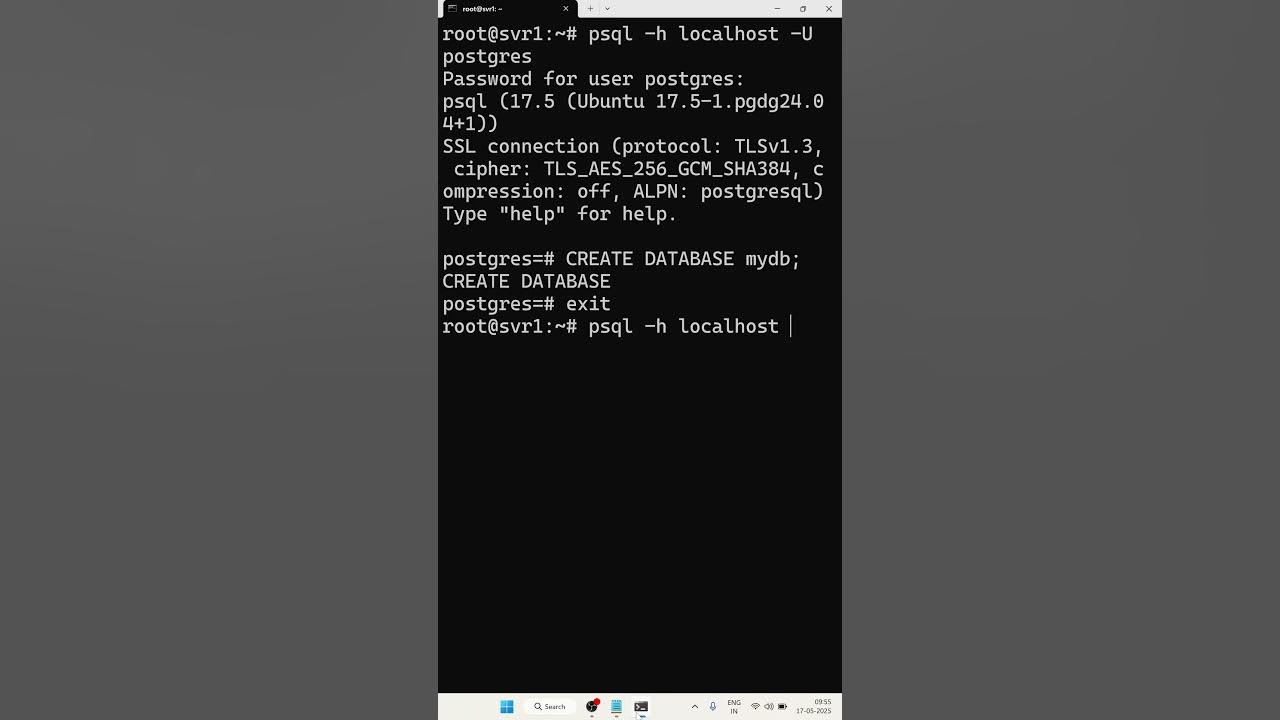 How to Connect to PostgreSQL using psql without Database name and with Database Name #postgresql ...