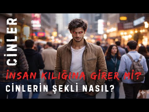 Cinler İnsan Kılığına Girer mi? | Cinlerin Şekli Nasıl?👁️