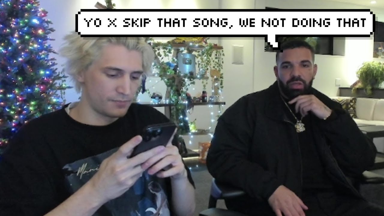 Awkward Moment after Drake tells xQc to "Shut Off" The Weeknd’s Music ...