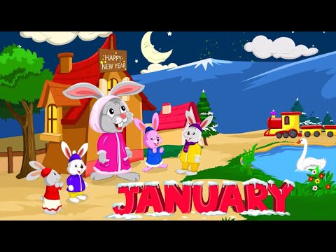 January is the first month of the year || @ChuChuTV - YouTube