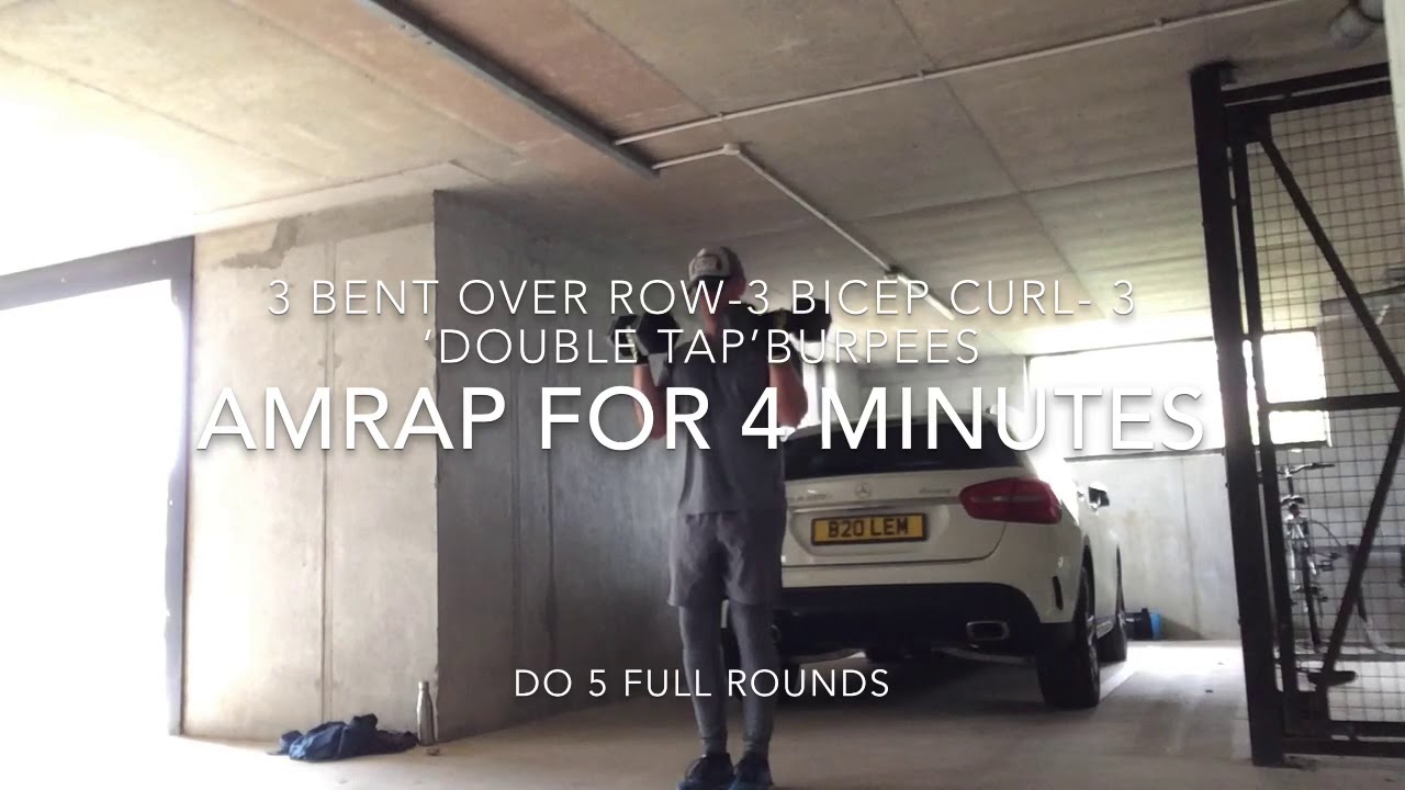 AMRAP: Push-Pull-Curl Circuit - YouTube