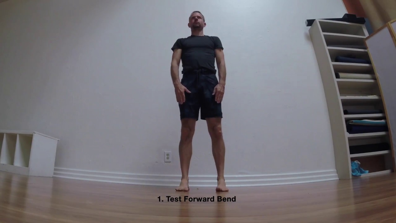 Flexibility Without Stretching: Foot Ball Smash- Forward Fold - YouTube