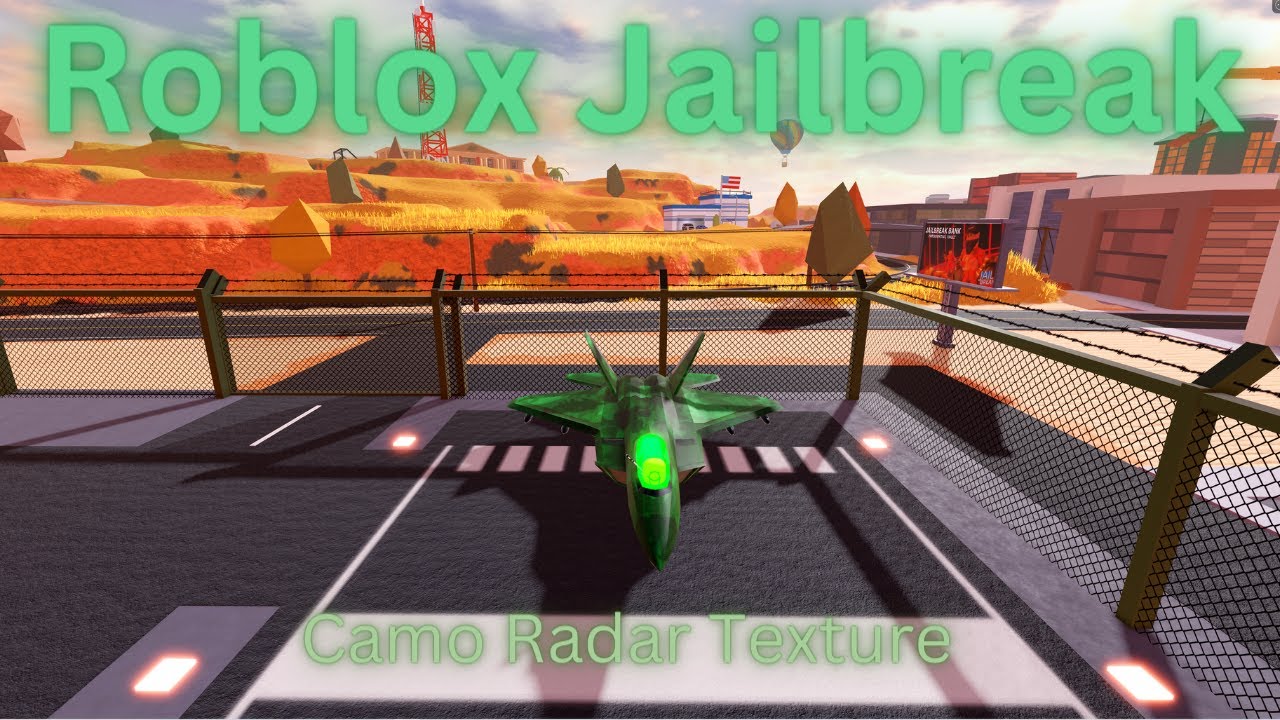 Roblox Jailbreak All Vehicles with the Camo Rader Skin Season 12 Level ...