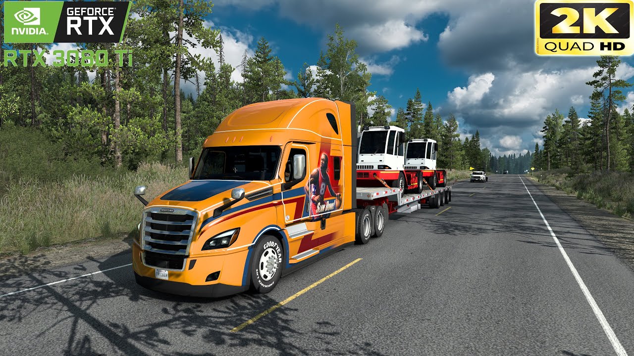 American truck simulator 1.50 Freightliner Cascadia | JBX Graphics 2 ...