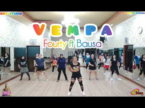 Vempa _Fourty ft Bausa _ Zumba Dance BSS STUDIO MALANG _ Zin Anita ...
