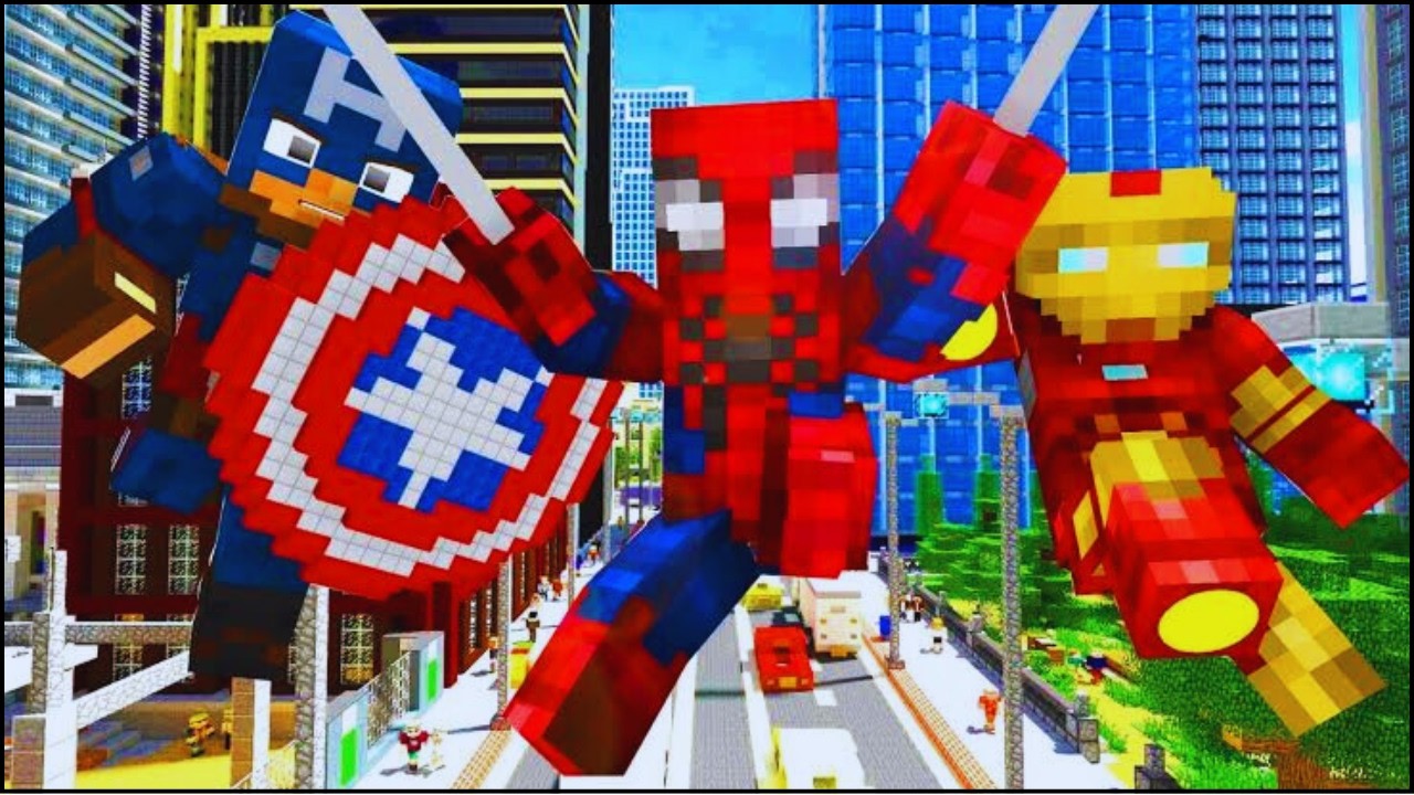 I Play Marvel Endgame In Minecraft || Minecraft Mods - YouTube
