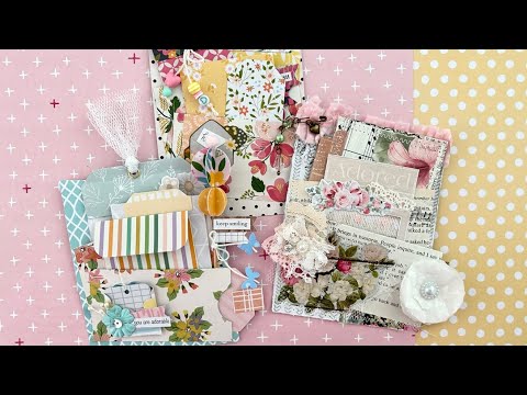 Uneven Triple Layered Pocket | Use Your Paper Stash ️ No Measuring Easy ...