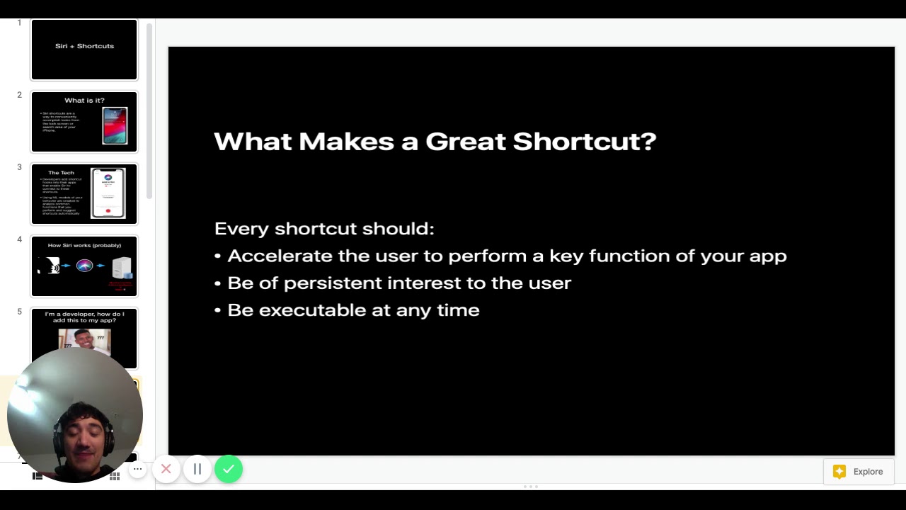 Technical Presentation - Siri Shortcuts - YouTube