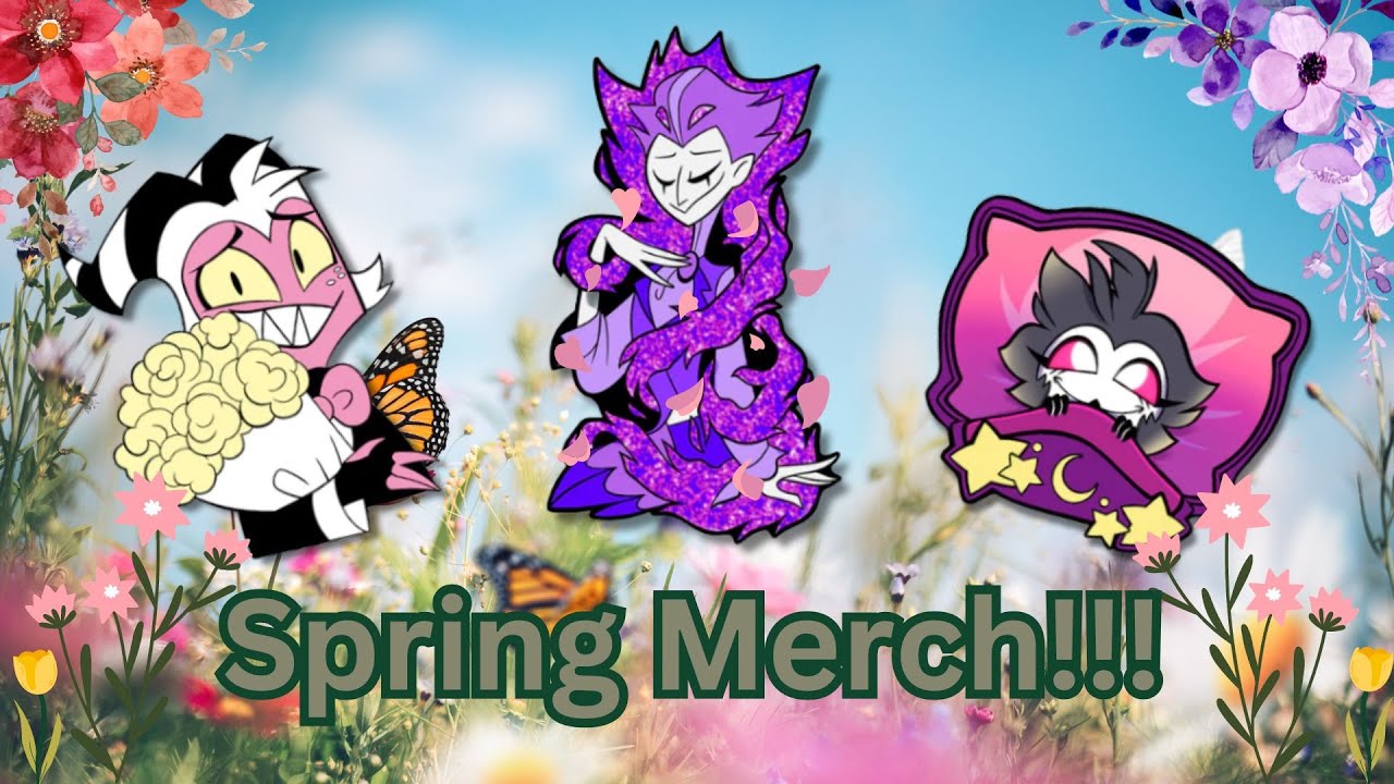 My Vivziepop Spring 2023 Merch - YouTube