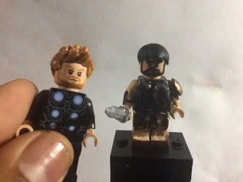 custom LEGO Maximus from gladiator minifigure - YouTube
