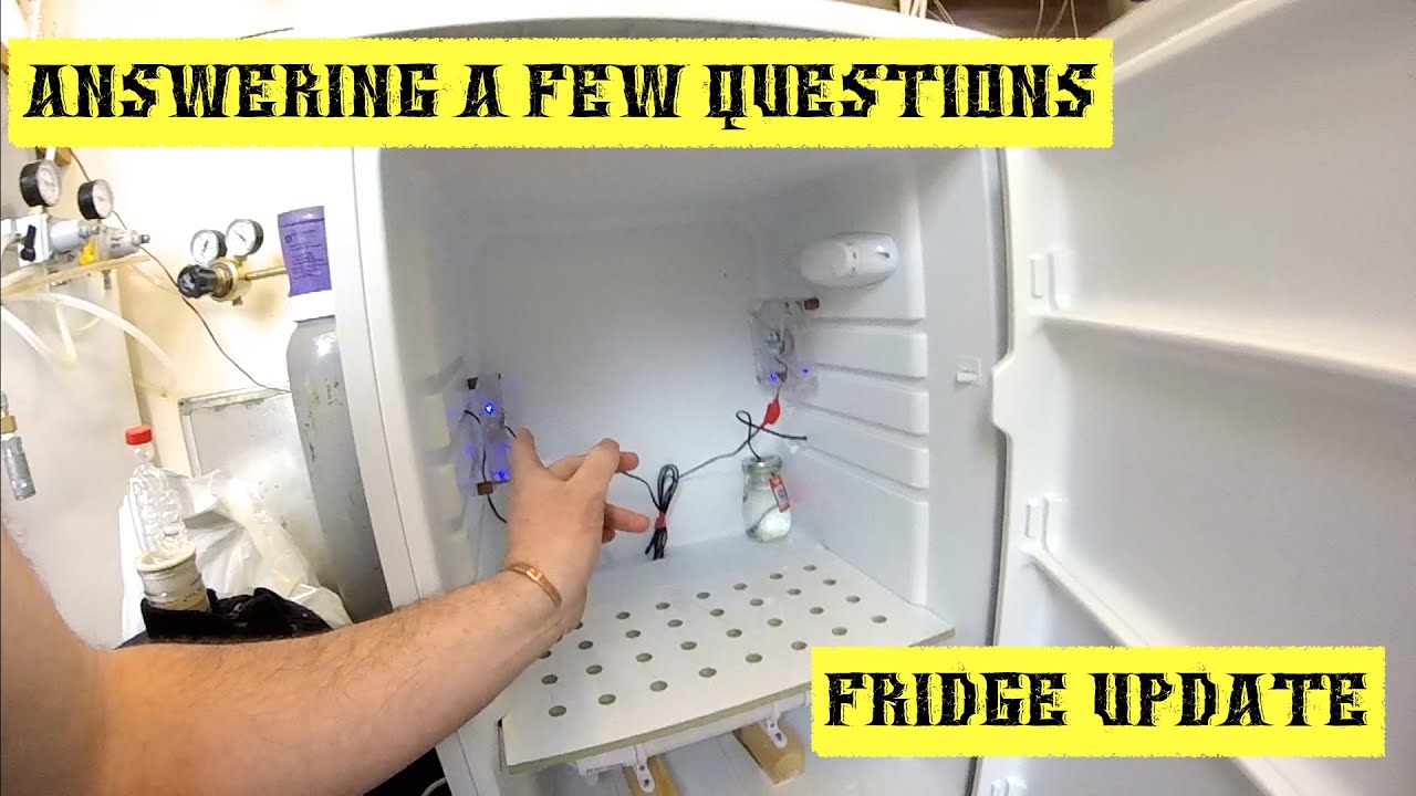 Questions & Comments ~ Up Date On The Fermentation Fridge Build - YouTube