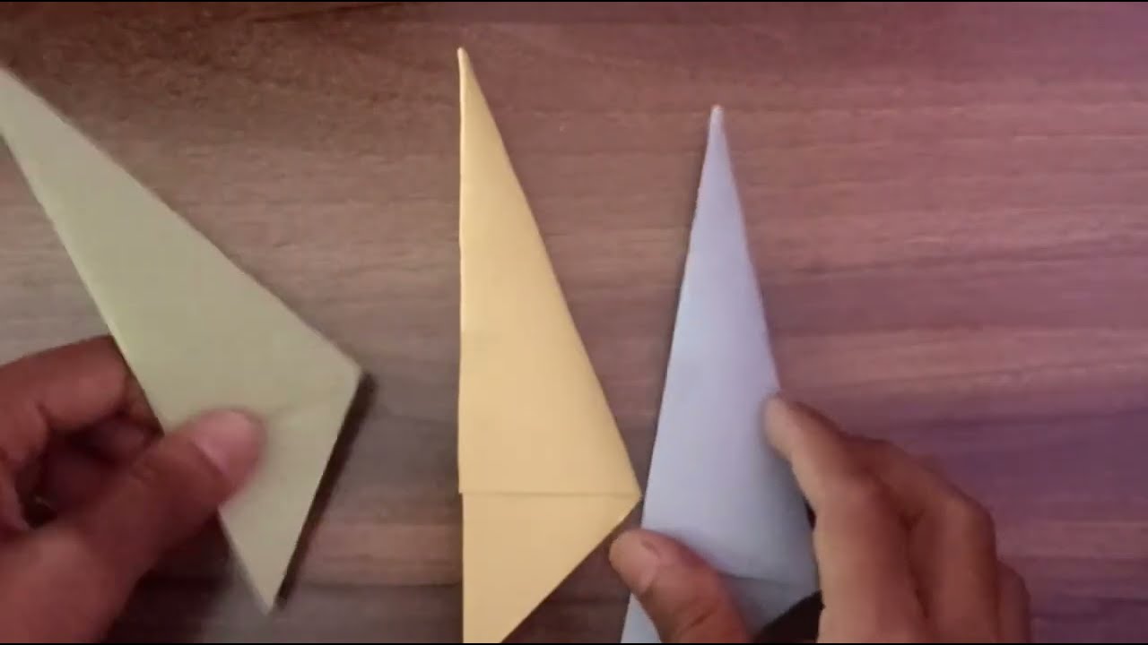 How to make a paper nail || Origami nail || #silent #art #subscribe # ...