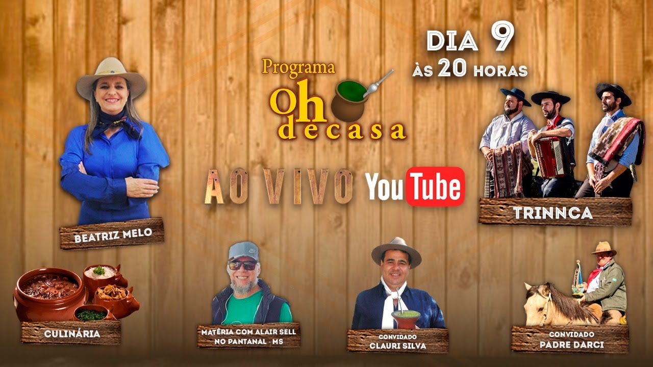 Programa Oh de Casa - AO VIVO - YouTube