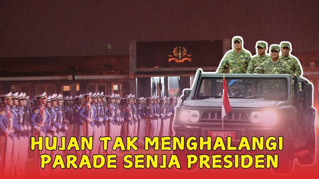 Presiden Prabowo Memimpin Langsung Parade Senja Di Magelang - YouTube