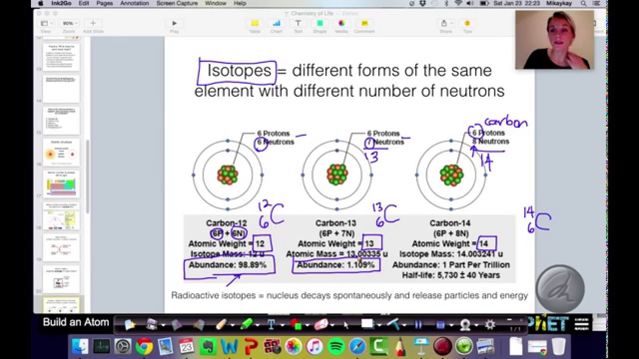 The Chemical Context of Life: Atomic Structure (2.2) - YouTube