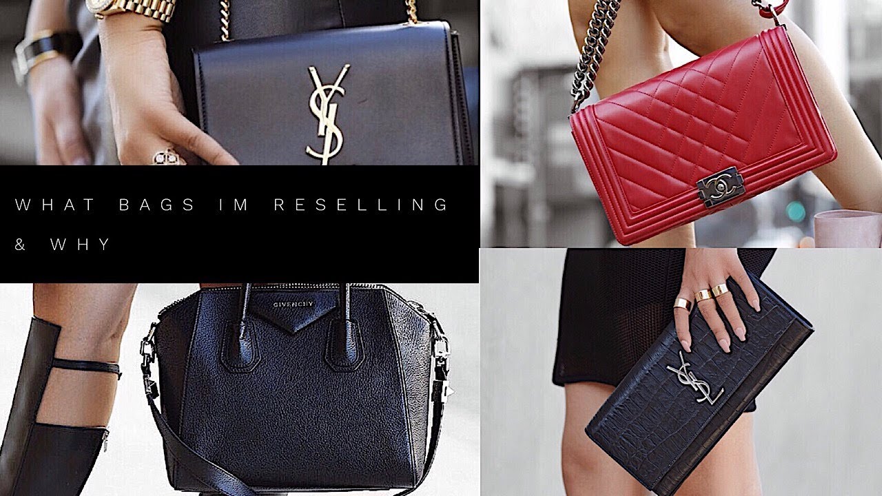 WHAT PURSES IM RESELLING ON EBAY & WHY | Givenchy, Chanel, & Saint ...