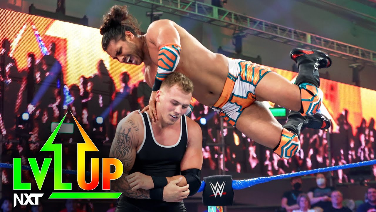 Guru Raaj vs. Myles Borne: NXT Level Up, June 17, 2022 - YouTube