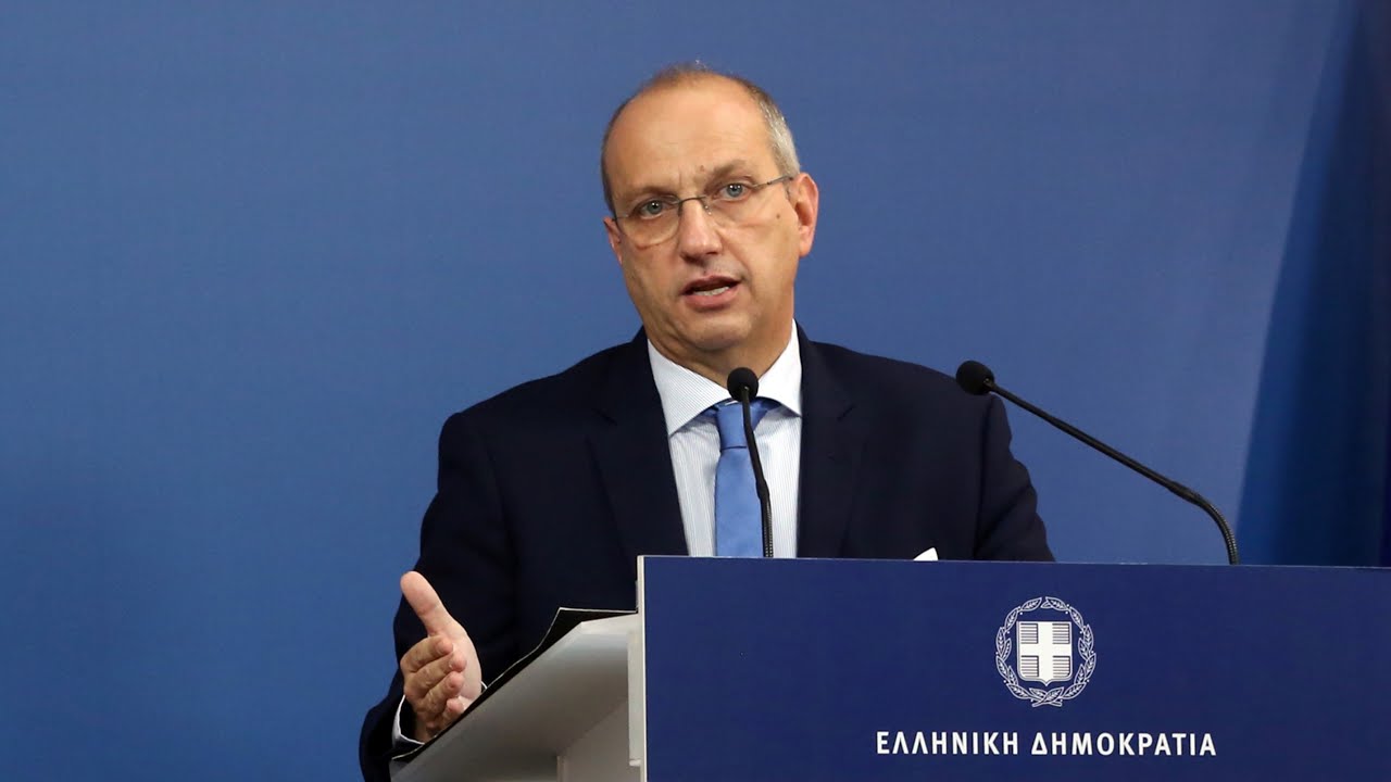 Eνημέρωση πολιτικών συντακτών από τον Κυβερνητικό Εκπρόσωπο Γιάννη ...